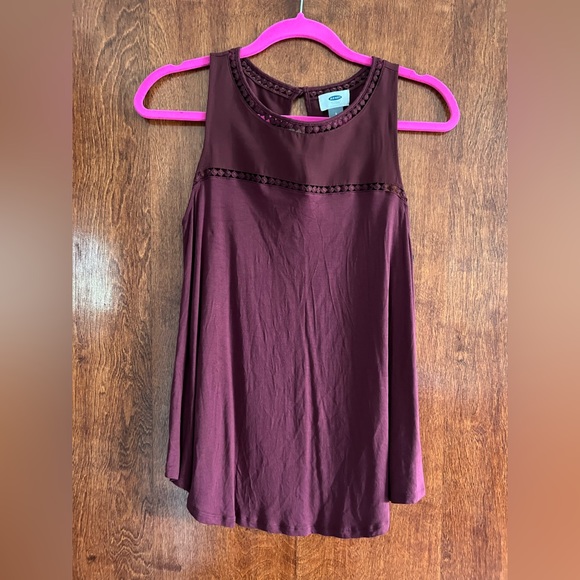 Old Navy | Tops | Maroon Halter Neck Tank Top | Poshmark